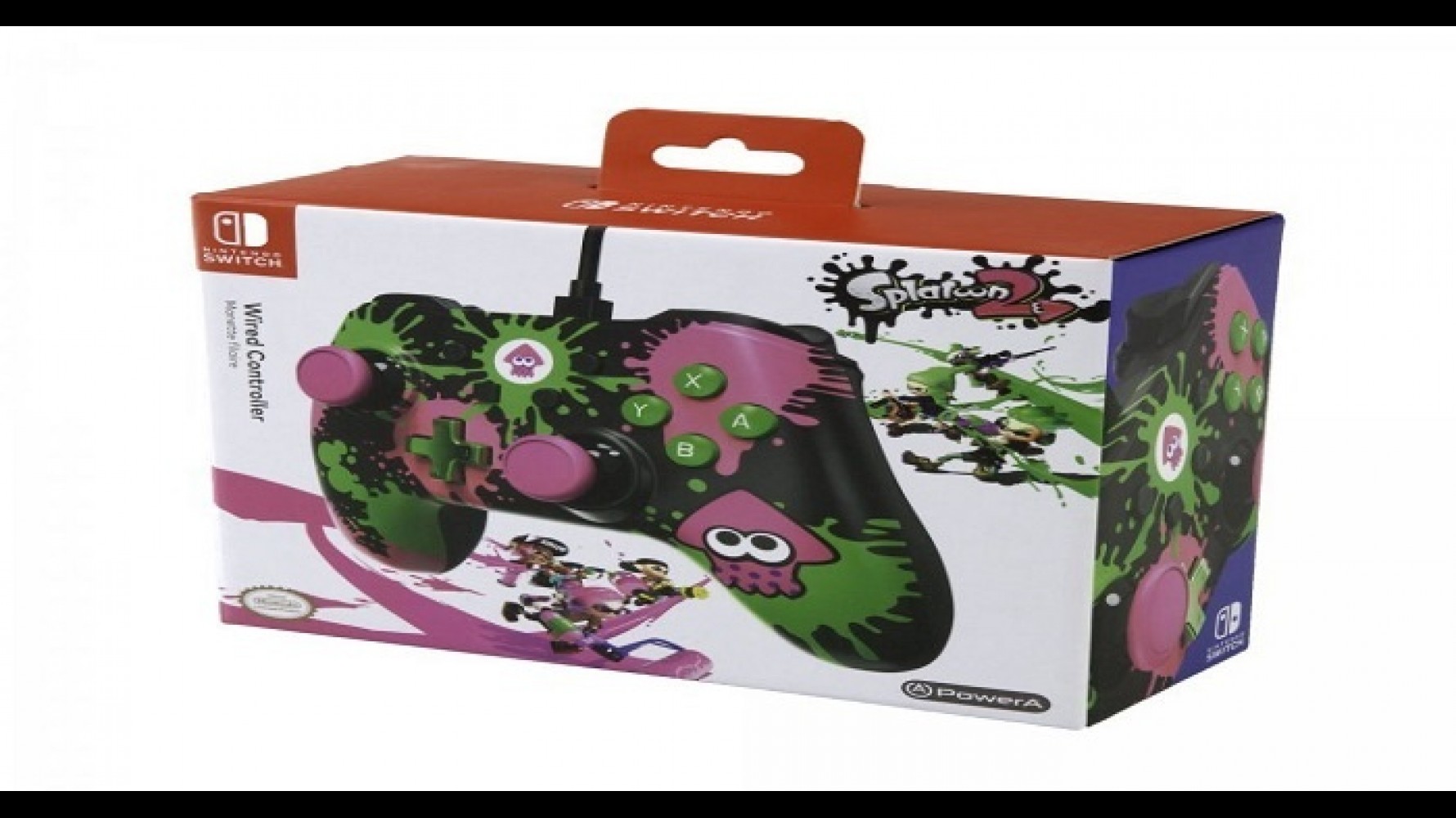 PowerA Nintendo Switch Wired Controller - Splatoon 2 Edition-خرید